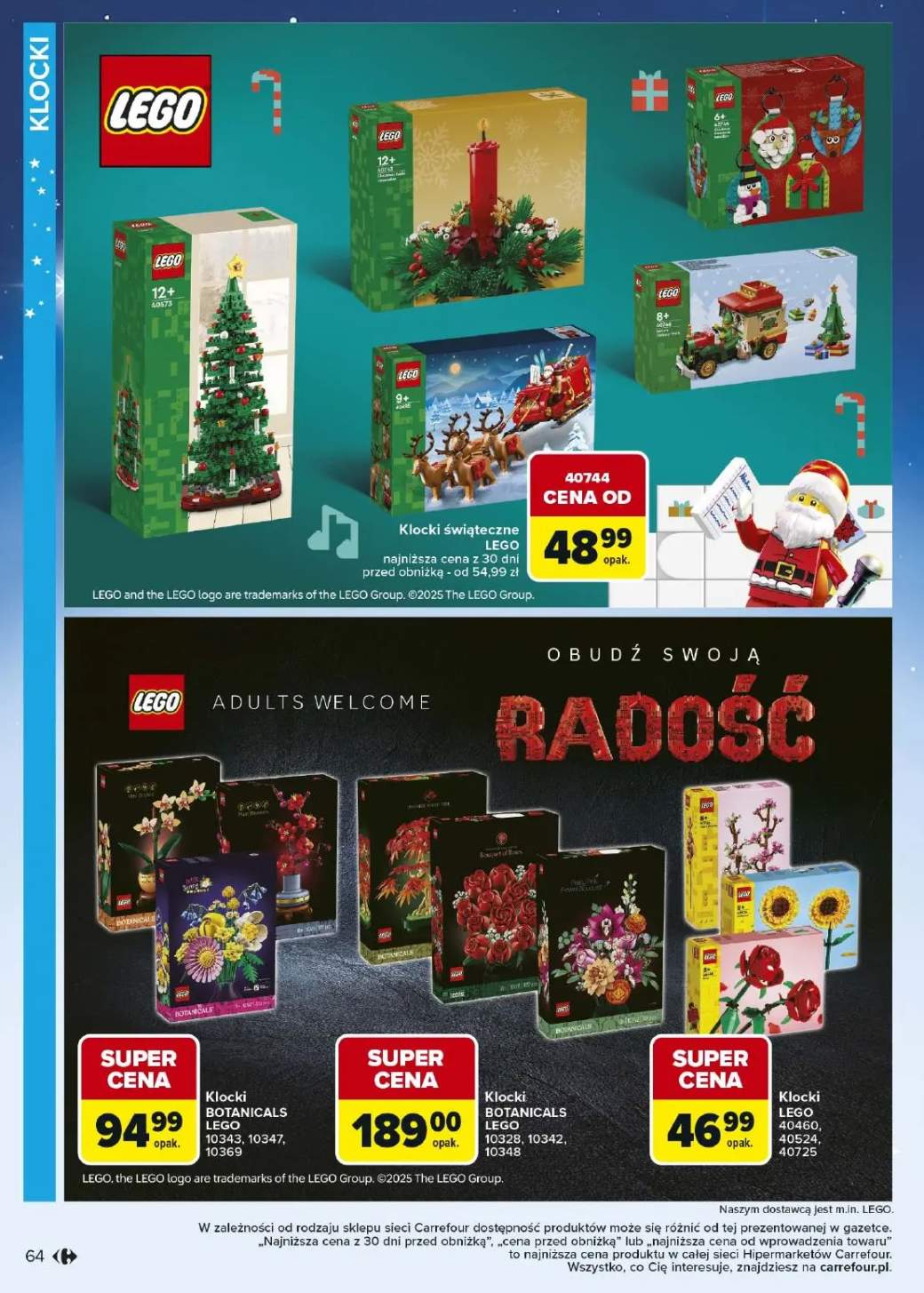 Klocki Lego Pepco 🔥 promocje grudzień 2025